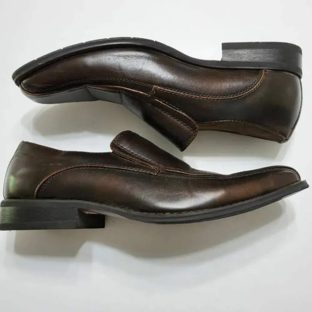 jf j.ferrar | Shoes | J Ferrar Mens Loafer Dress Shoes Brown Black ...